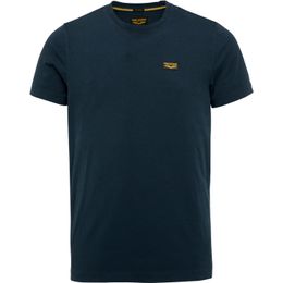 PME-Legend PME LEGEND Shirt, Rundhals, Patch-Detail, für Herren, blau, S