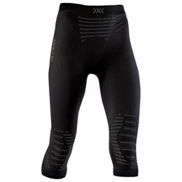 X-Bionic - Women's Invent 4.0 Pants 3/4 - 3/4 Unterhose Gr XS schwarz/ charcoal