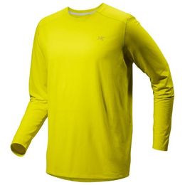 Arc'teryx Arc'teryx - Cormac Crew L/S - Laufshirt Gr S gelb