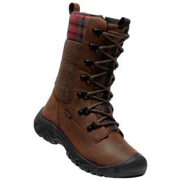 Keen - Women's Greta Tall Boot WP - Winterschuhe US 6 | EU 36 braun/schwarz