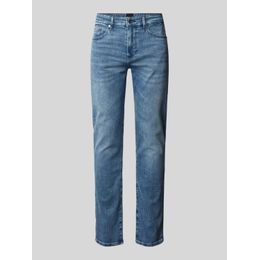 BOSS Slim Fit Jeans mit Label-Detail Modell 'Delaware'