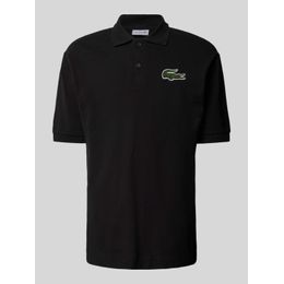 Lacoste Loose Fit Poloshirt mit Logo-Patch