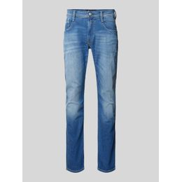Replay Slim Fit Jeans im 5-Pocket-Design Modell 'Anbass'