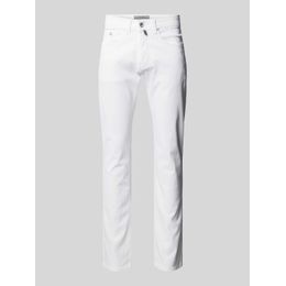 Pierre Cardin Hose in unifarbenem Design Modell 'Lyon Tapered'