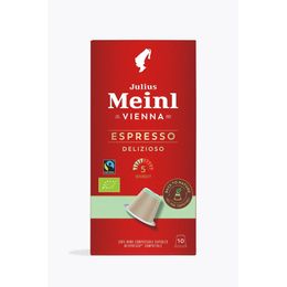 Julius Meinl Inspresso Espresso Bio Fairtrade 10 Kapseln Nespresso® kompatibel