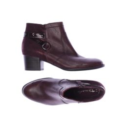 Tamaris Damen Stiefelette, bordeaux