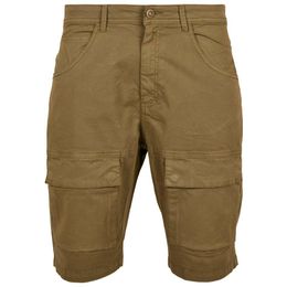 Urban Classics Stoffhose Urban Classics Herren Performance Cargo Shorts (1-tlg), grün