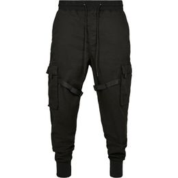 Urban Classics Stoffhose Urban Classics Herren Tactical Trouser (1-tlg), schwarz