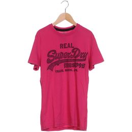 Superdry Damen T-Shirt, pink, Gr. 38