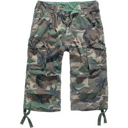 Brandit Stoffhose Brandit Herren Urban Legend Cargo 3/4 Shorts (1-tlg), lila