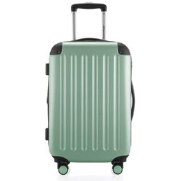 Hauptstadtkoffer Hartschalen-Trolley Spree, 55 cm, mint, 4 Rollen, grün