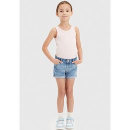 Levi's® kids Levi's® Kids Jeansshorts LVG MINI MOM SHORT W/ ROLL CUF for GIRLS, blau