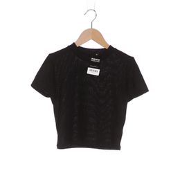 Pull&Bear Pull & Bear Damen T-Shirt, schwarz, Gr. 38