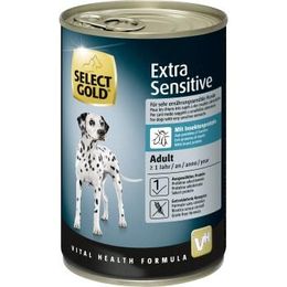 SELECT GOLD Extra Sensitive Adult Insect 6x400 g