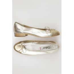 Gabor Damen Ballerinas, gold