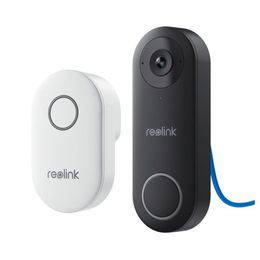 Reolink D340P Doorbell Smart Home Türklingel (Außenbereich), schwarz|weiß