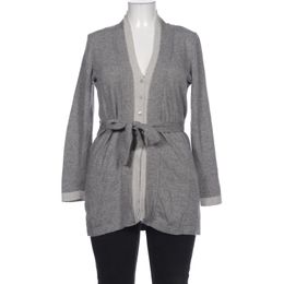 Peter Hahn Damen Strickjacke, grau