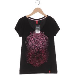 EDC by Esprit Damen T-Shirt, schwarz, Gr. 42