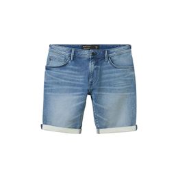 Tom Tailor Denim Herren Regular Jeans Shorts, blau, Uni, Gr. XL