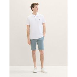 Tom Tailor Bermudas Slim Chino Shorts in Melange Optik