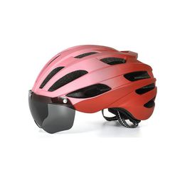 DOPWii Bike Cross Helm Fahrradhelm mit Windschutzscheibe