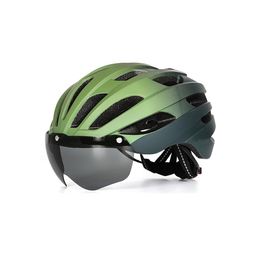 DOPWii Bike Cross Helm Fahrradhelm mit Windschutzscheibe