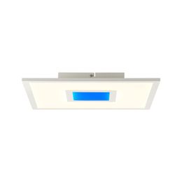 Brilliant Lampe Odella LED Deckenaufbau-Paneel 40x40cm wei&szlig; 1x 25W LED integriert, (2480lm, 2700-6500K) RGB-Dekolicht f&uuml;r farbenfrohe Akzentbeleuchtung
