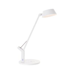 Brilliant Lampe, Kaila LED Tischleuchte mit Induktionsladeschale wei&szlig;, 1x LED integriert, 8W LED integriert, (710lm, 3100-6100K), Kabelloses Aufladen von mobilen Ger&auml;ten