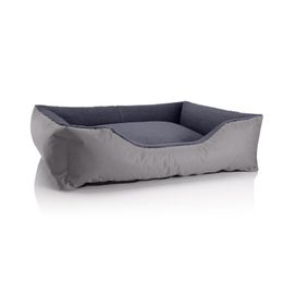 BedDog Hundebett TEDDY Hundesofa waschbares Hundebett mit Rand Hundekissen