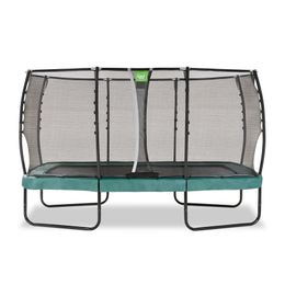 EXIT Allure Premium Trampolin 244x427cm - gr&uuml;n