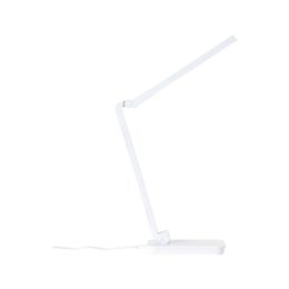 Brilliant Lampe Tori LED Tischleuchte wei&szlig; 1x 5W LED integriert SMD, 320lm, 5000K Mit Touchdimmer stufenlos dimmbar An zwei Gelenken in H&ouml;he und Neigung einstellbar