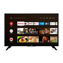 JVC LT-24VAH3255 24 Zoll Fernseher/Android TV (HD Ready, HDR, Triple-Tuner, Smart TV)