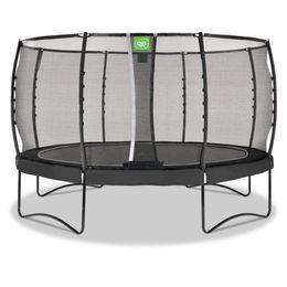 EXIT Allure Premium Trampolin &oslash;427cm - schwarz