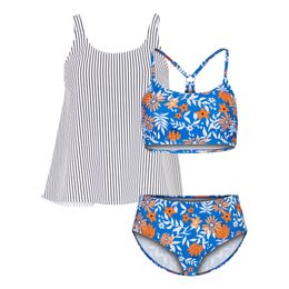 bonprix Tankini mit Bikini-Oberteil (3-tlg.Set)