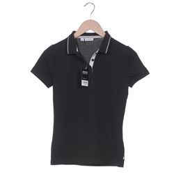 Calvin Klein Damen Poloshirt, schwarz, Gr. 34
