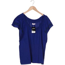 sheego Damen T-Shirt, blau