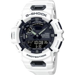 G-Shock Herren Hybrid-Smartwatch "G-Squad GBA-900-7AER", weiß