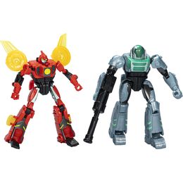 Hasbro Spielzeugfiguren-Set "Transformers EarthSpark Cyber-Combiner Terran Twitch" und "Robby Malto"