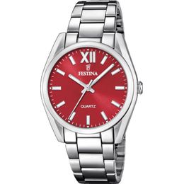 Festina Damenuhr, rot, 99