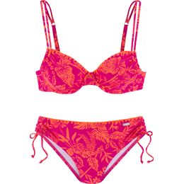 Venice Beach Kensi Bügel-Bikini, Doppelträger, für Damen, orange, 38E