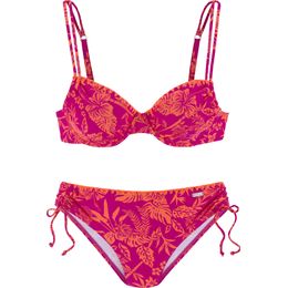 Venice Beach Kensi Bügel-Bikini, Doppelträger, für Damen, orange, 44C