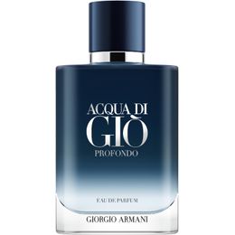 Emporio Armani Acqua Di Giò Homme Profondo, Eau de Parfum, 100 ml, Herren, aquatisch