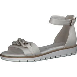 Marco Tozzi® Sandaletten, Schmuckelement, für Damen, weiß, 41