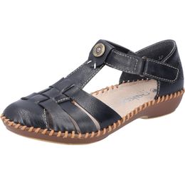 Rieker Sandalen, Leder,, für Damen, schwarz, 40