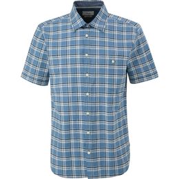 s.Oliver Freizeithemd, Regular Fit, Kurzarm, Kent-Kragen, für Herren, blau, L