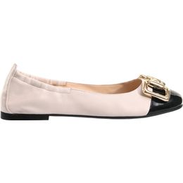 hōgl Ballerinas, Leder, dekorative Verzierung, für Damen, beige, 39