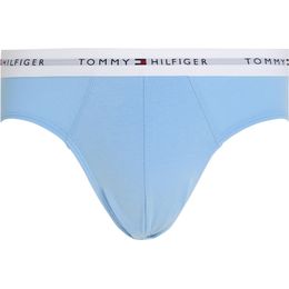 Tommy Hilfiger Signature CTN Ess Slips, Logo-Bund, für Herren, blau, XL