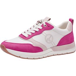 Tamaris Sneaker, Colorblocking, Zuglasche, für Damen, pink, 38