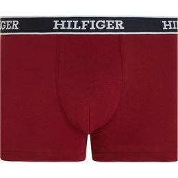 Tommy Hilfiger Original Pants kurz, Logo-Bund, elastisch, für Herren, rot, M