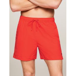 Tommy Hilfiger Badehose, Tunnelzug, für Herren, rot, S